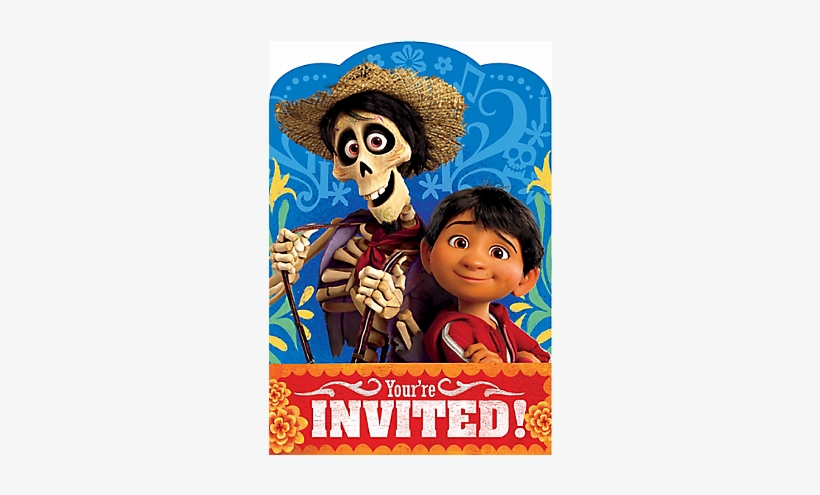 Download Coco Party Invitations - Ultimate Sticker Book: Disney Pixar ...