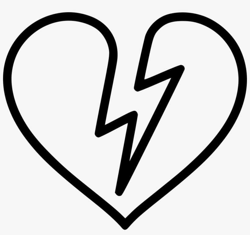 Shock Broken Heart Attack Infarct Comments - Heart Broken Symbol Png ...