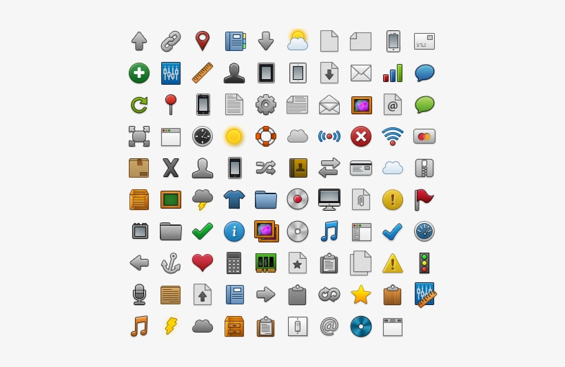 The Clean Desk Icon Pack By Alfred Pereira - Icon Clean Desk PNG Image ...