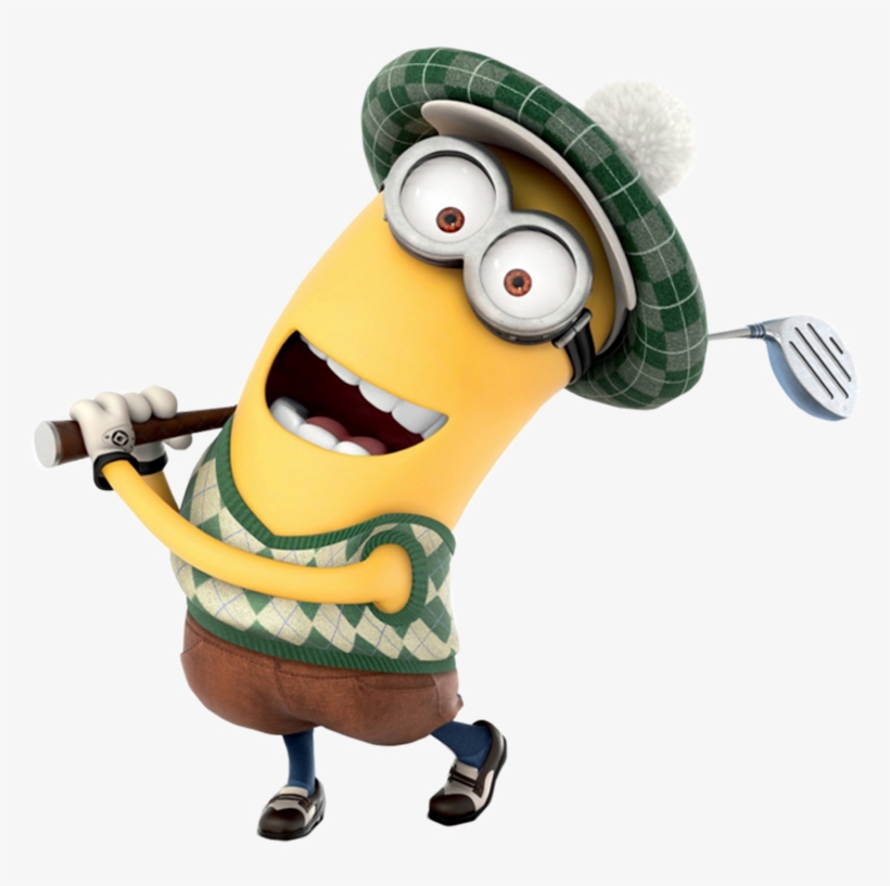 Download Image Result For Golf Cartoon - Minions Golf Png | Transparent ...