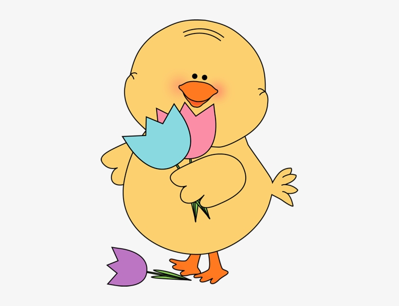 Download Cute Baby Chicken Png - Spring Chick Clip Art | Transparent ...