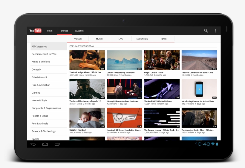 Youtube - User Interface PNG Image | Transparent PNG Free Download on ...