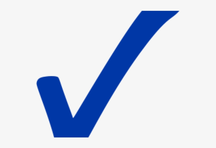 Blue Check Mark PNG Image | Transparent PNG Free Download on SeekPNG