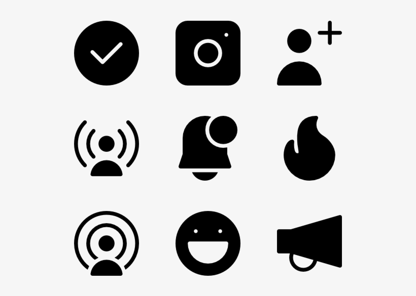 Download Blogger And Influencer - Icons Of Contact | Transparent PNG ...