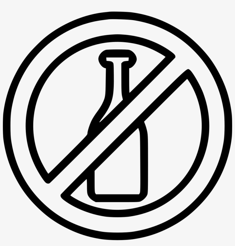 No Alcohol Prohibit Not Allow Comments - Portable Network Graphics PNG ...