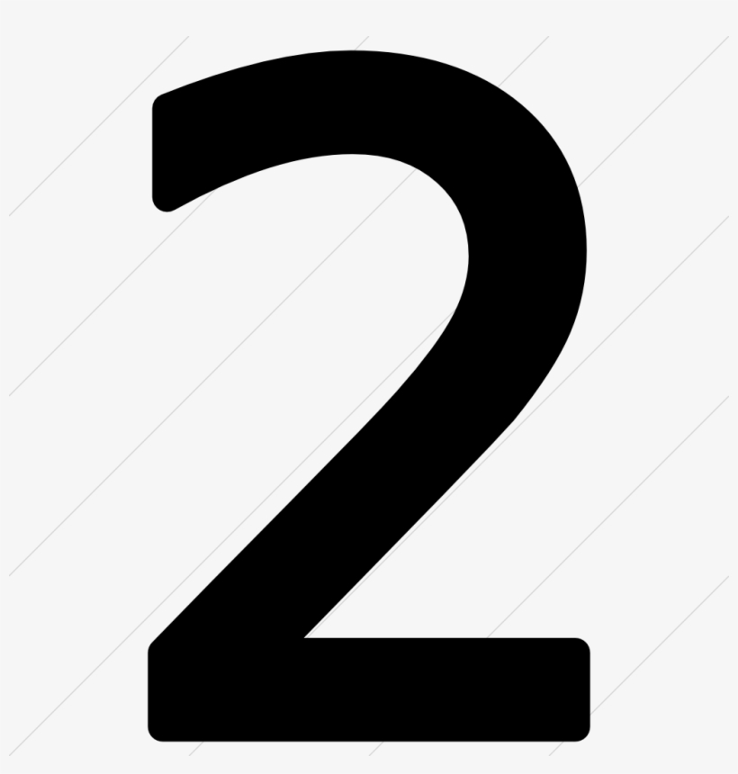 2 Icon Black Png PNG Image | Transparent PNG Free Download on SeekPNG