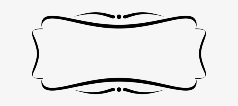 Download Decorative Badge Rectangle Rubber Stamp - Line Art ...