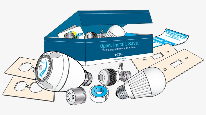 Myenergykit - Duke Energy Water Saving Kit PNG Image | Transparent PNG ...