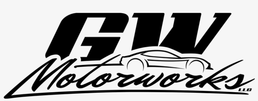 Gw Motorworks Logo One-color Screen Gem Design - Design PNG Image ...
