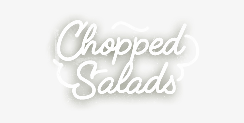 Chopped Salads - Calligraphy PNG Image | Transparent PNG Free Download ...