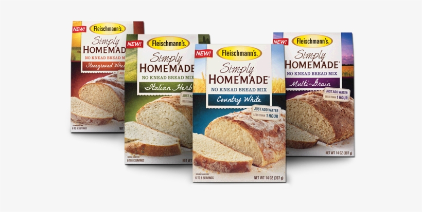 Check - Fleischmann's Simply Homemade Country White Baking PNG Image ...