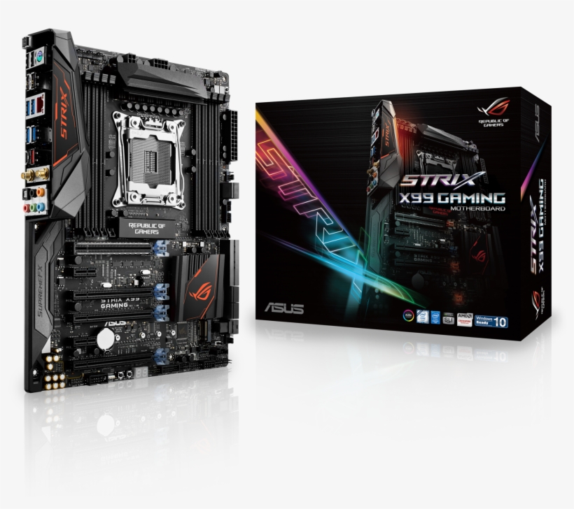 The Gamer's Edge For X99 - X99 Rog Strix PNG Image | Transparent PNG ...