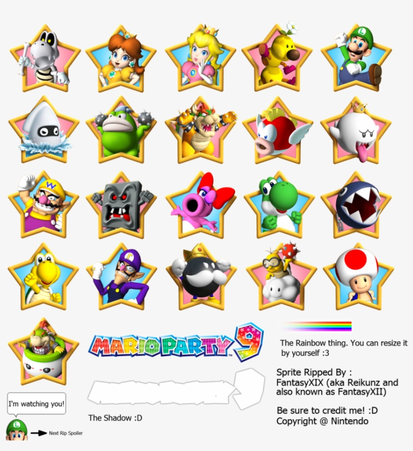 Princess Peach Clipart Mario Party 9 - Mario Party PNG Image | Transparent PNG Free Download on ...