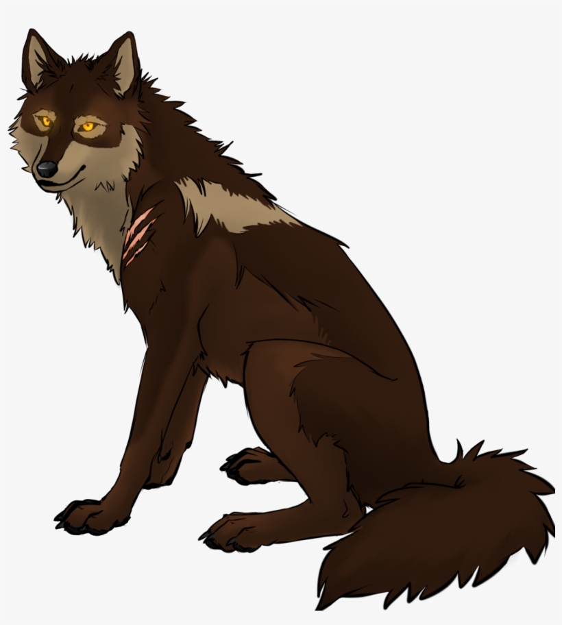 Download Oc Wolf Line Art By Shiro Marusu By Enigma Doku-d64k7z3 - Wolf ...