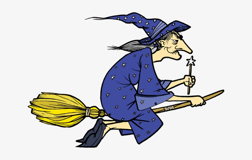 Witch Clipart Blue - Wicked Witch Of The West Cartoon PNG Image ...