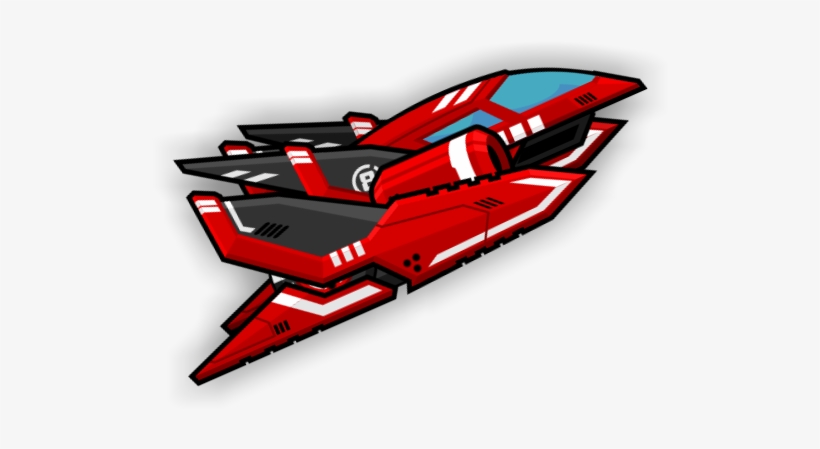 Download Pixel Art Spaceship Side View | Transparent PNG Download | SeekPNG