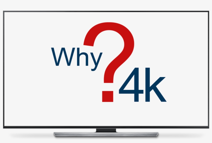 So, Why Should I Get 4k - Led-backlit Lcd Display PNG Image ...