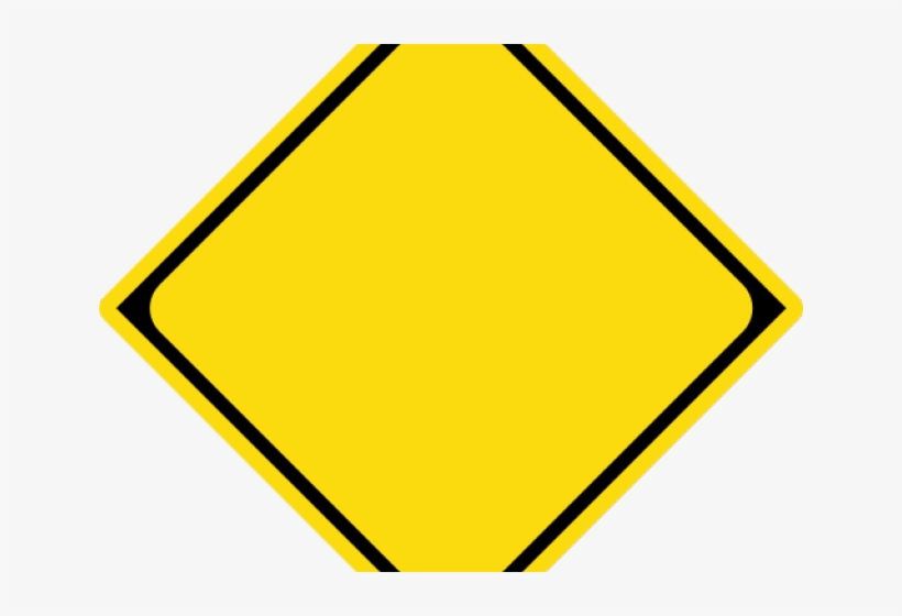 Download Caution Diamond Sign | Transparent PNG Download | SeekPNG