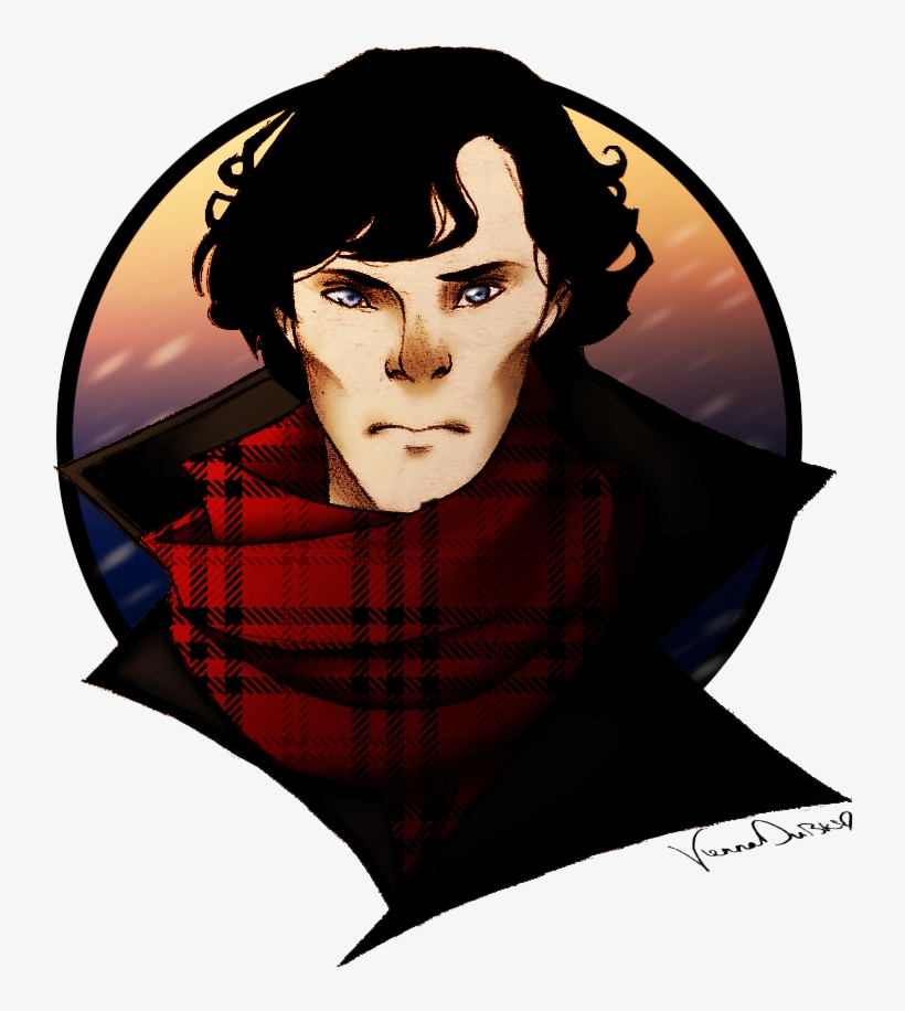 Bbc Sherlock Holmes By Roosekrautshire On Deviantart - Sherlock Art Png ...