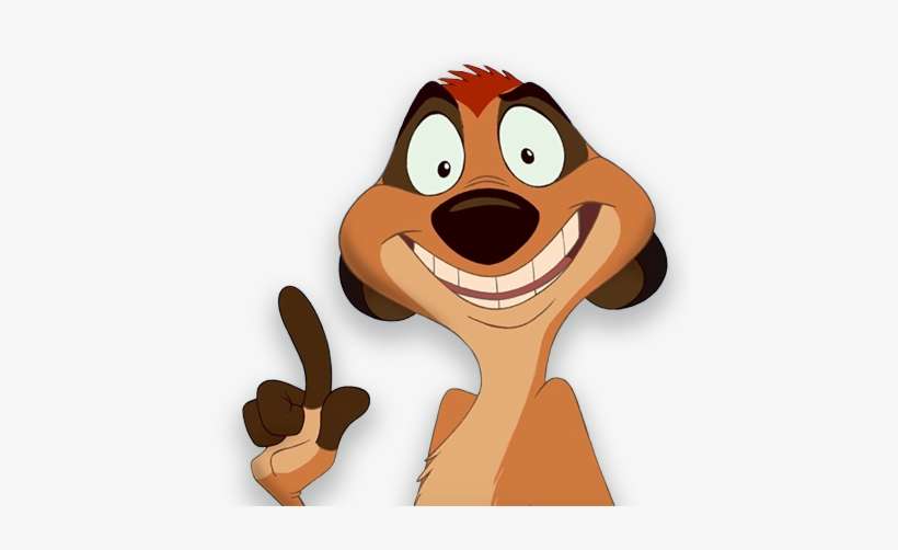 Timon - Timon And Pumbaa PNG Image | Transparent PNG Free Download on ...