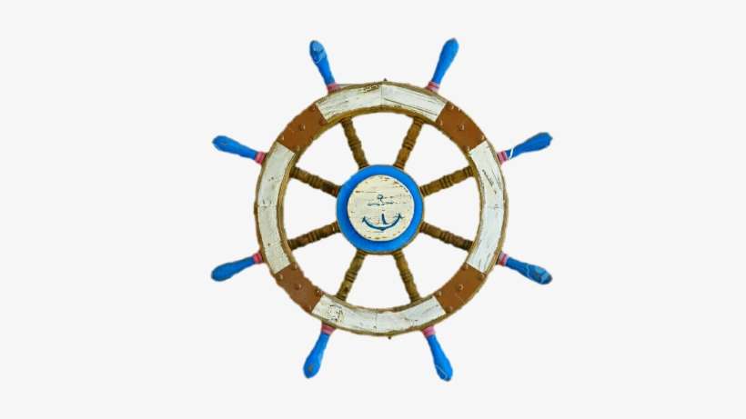 Barco Timon Volante Volantedebarco - Ship's Wheel PNG Image ...