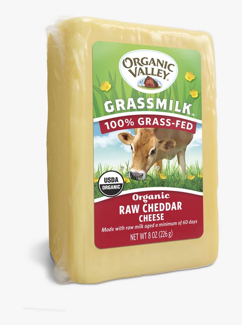 Cheese 8oz Rawched Wedge Rf 760×1,140 Pixels - Organic Valley Grassmilk ...