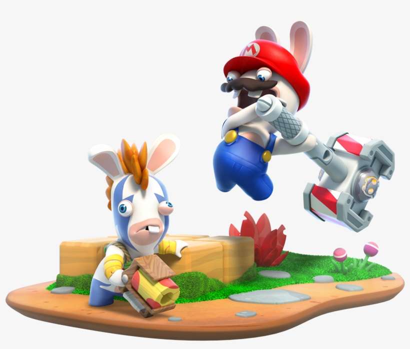 Rabbid Mario - Mario Rabbids Kingdom Battle Fantasma PNG Image ...