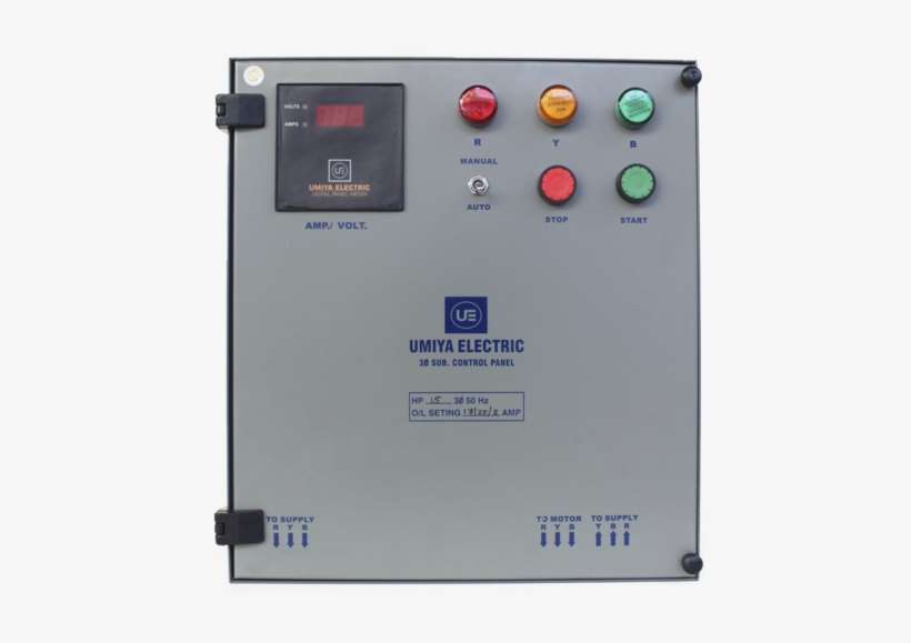 Three Phase Star Delta Control Panel, Usage - Ahmedabad PNG Image ...
