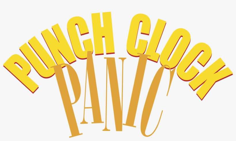 Punch Clock Panic Logo Png Transparent - Time Clock PNG Image ...