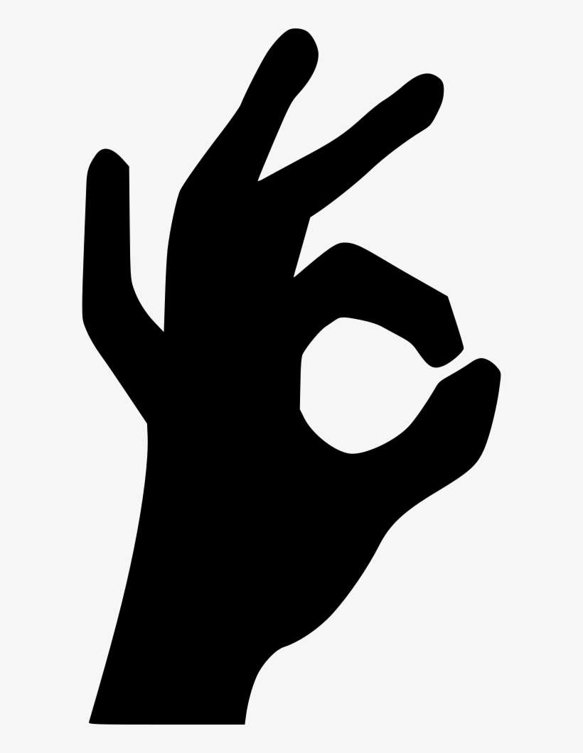 Ok Okay Good Well Done Fingers Comments - Sign PNG Image | Transparent ...