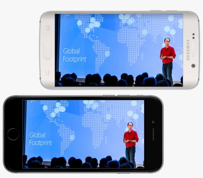 Mobile Live Streaming Galaxy And Iphone - Smartphone Live Streaming PNG ...