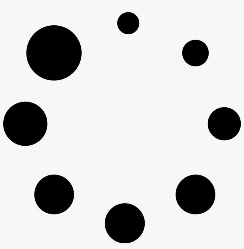 There Are 8 Small Circles Arranged In A Circle - Circle PNG Image ...