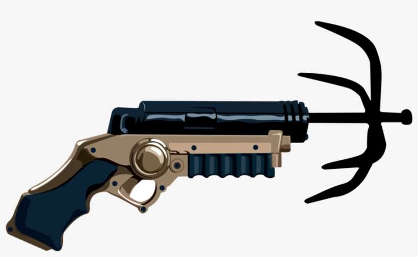 Grappling Hook - Grappling Gun PNG Image | Transparent PNG Free ...