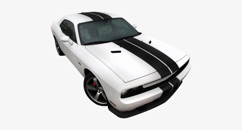 2008-10 Challenger Dual Racing Stripe Kit - Dodge Challenger PNG Image ...