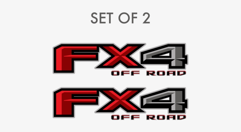 Set Of - Fx4 Off Road Logo PNG Image | Transparent PNG Free Download on ...