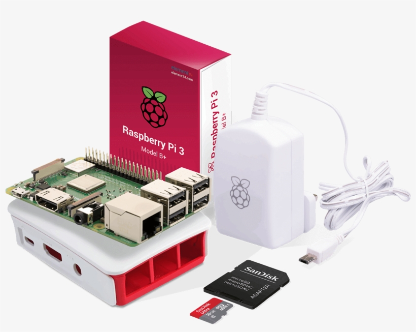 Raspberry Pi 3 B Starter Kit - Raspberry Pi PNG Image | Transparent PNG Free Download on SeekPNG