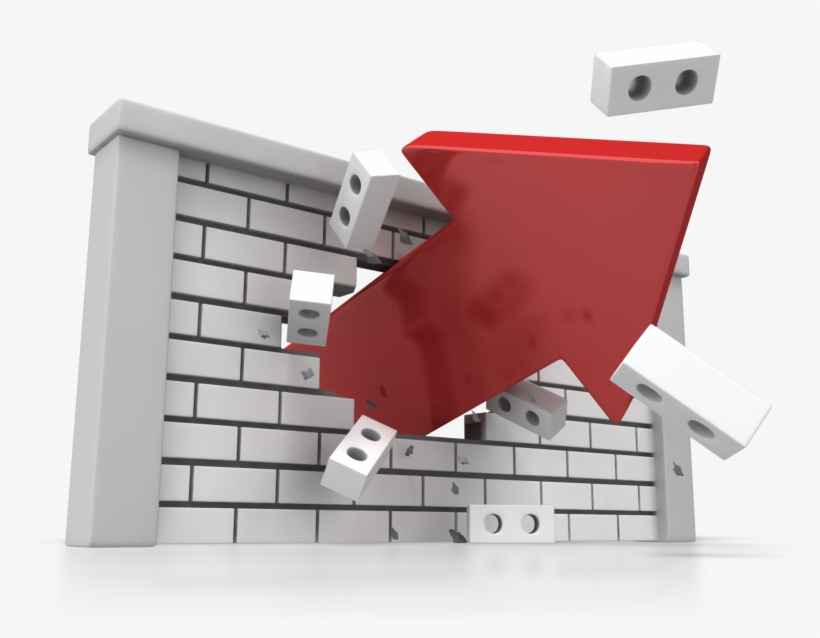 Get Your Breakthrough - Arrow Breaking Through Wall PNG Image ...