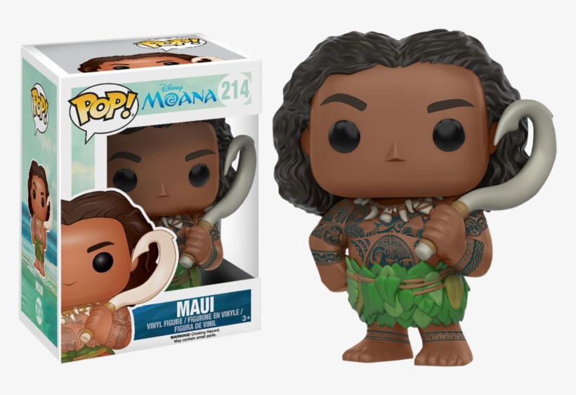 Maui Pop Vinyl Figure - Funko Pop Maui PNG Image | Transparent PNG Free ...