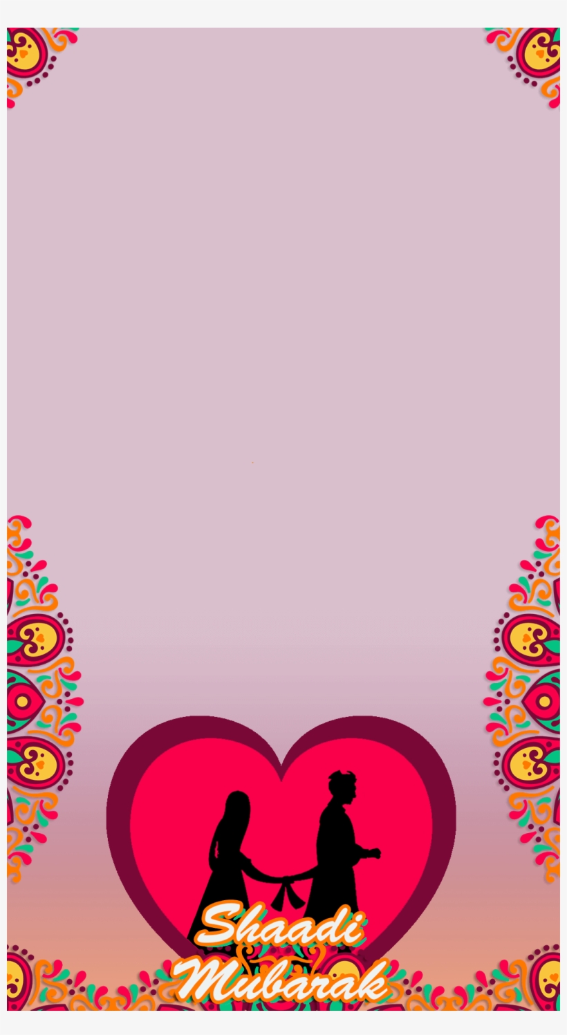 Indian Desi Traditional - Indian Wedding Snapchat Filter PNG Image ...