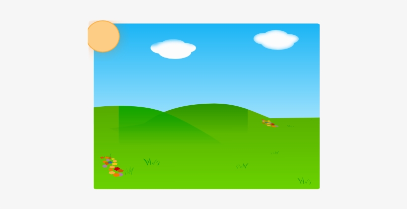 How To Set Use Cartoon Landscape Sans Tree Svg Vector PNG Image ...