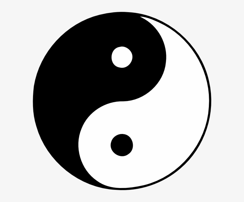 Download Esoteric Taijitu Clip Art Free Vector - Yun And Yang Symbol ...