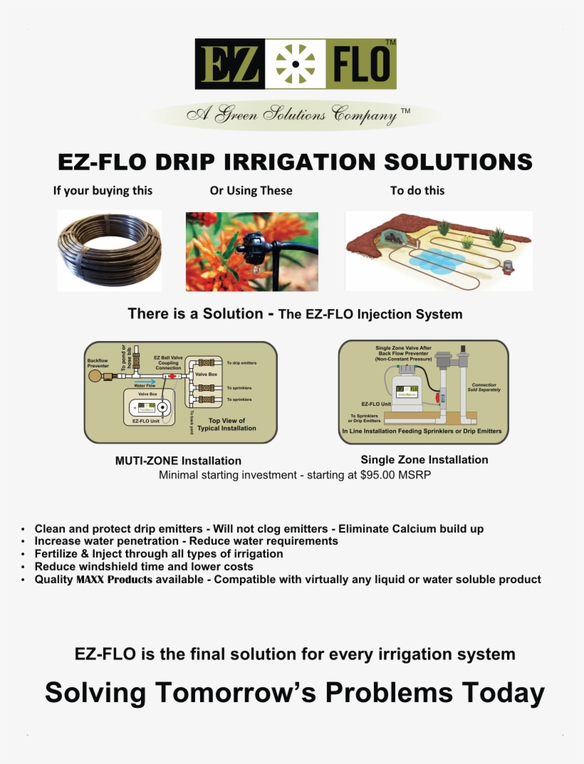 Ez-flo News - Drip Emitter Irrigation PNG Image | Transparent PNG Free ...