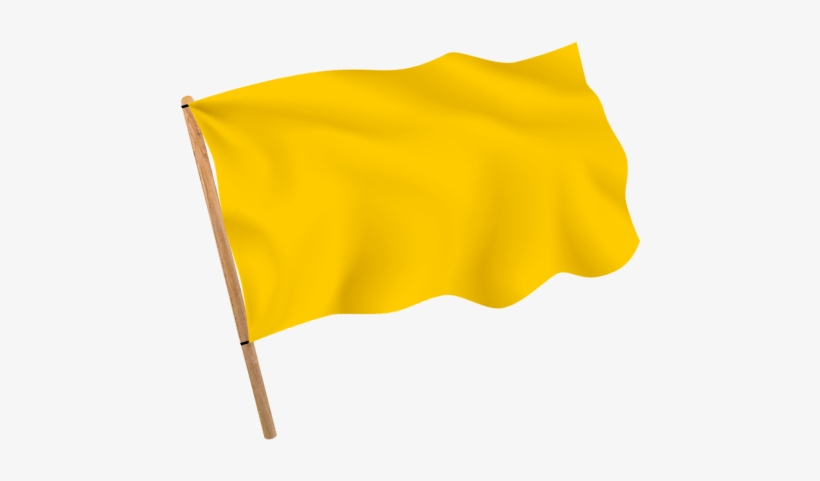 Download Caution, Slow Down, And Do Not Pass - Yellow Race Flag Png | Transparent PNG Download ...