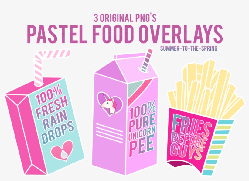 Clip Art Transparent Download Pastel Food Overlays - Png Overlays Food ...