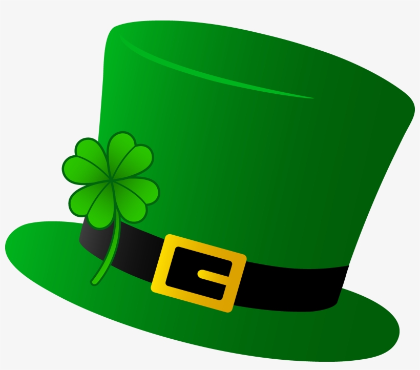 Four Leaf Clover Clipart Free Download Clip Art - St Patrick Day Hat ...