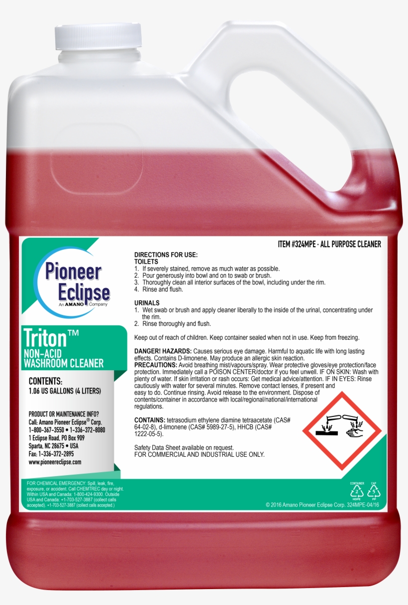 Triton™ Non‐acid Washroom Cleaner - Jantex Grill And Oven Cleaner 5 ...