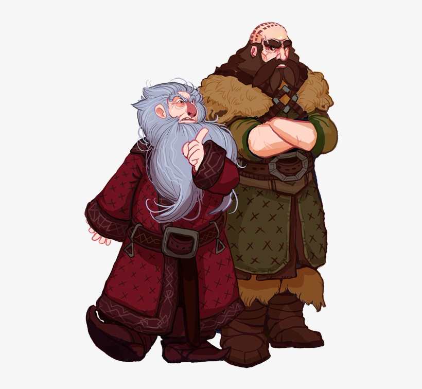 Download The Hobbit, Balin And Dwalin By Art-calavera - Хоббиты Пнг ...