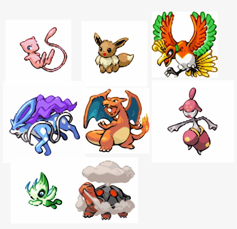 Download High-def Vector Sprites - Pokémon | Transparent PNG Download ...