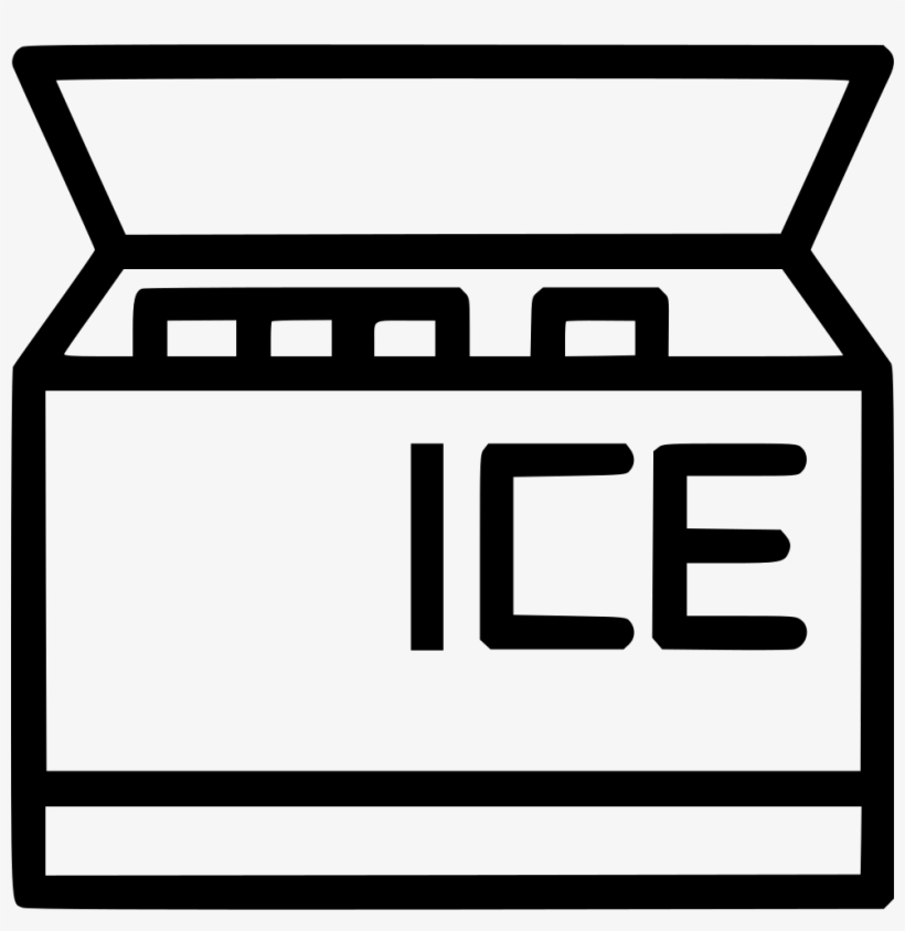 Ice Freezer Refrigerator Equipment Kitchen Comments - Freezer Icon Png ...