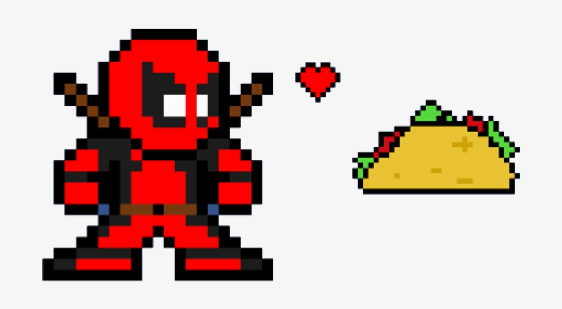 Filter[filter] 8-bit Deadpool - Caneca Deadpixel - Yaay PNG Image ...
